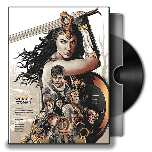 Wonder Woman (2017) folder icon [ICO] by FolderIconBoy on DeviantArt