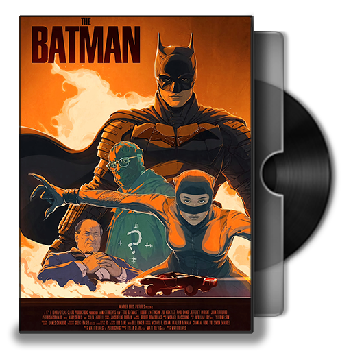 The Batman (2022) folder icon [ICO] by FolderIconBoy on DeviantArt