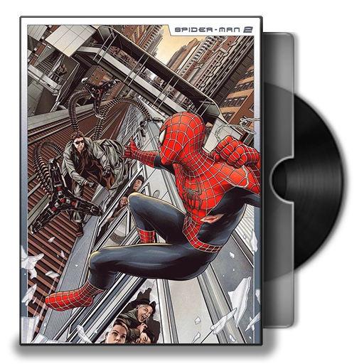 Spider-Man 2 (2004) folder icon [ICO] by FolderIconBoy on DeviantArt