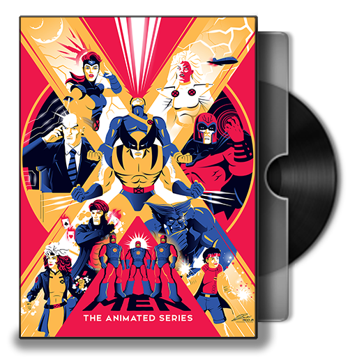 X-Men The Animated Series (1992) folder icon [ICO] by FolderIconBoy on DeviantArt