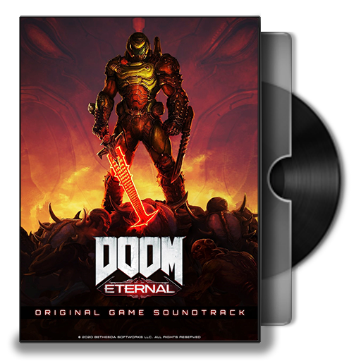 DOOM Eternal (2020) soundtrack folder icon by FolderIconBoy on DeviantArt