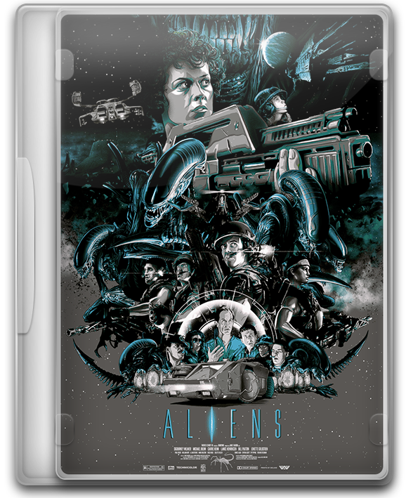 Aliens (1986) DVD folder icon v1 by FolderIconBoy on DeviantArt