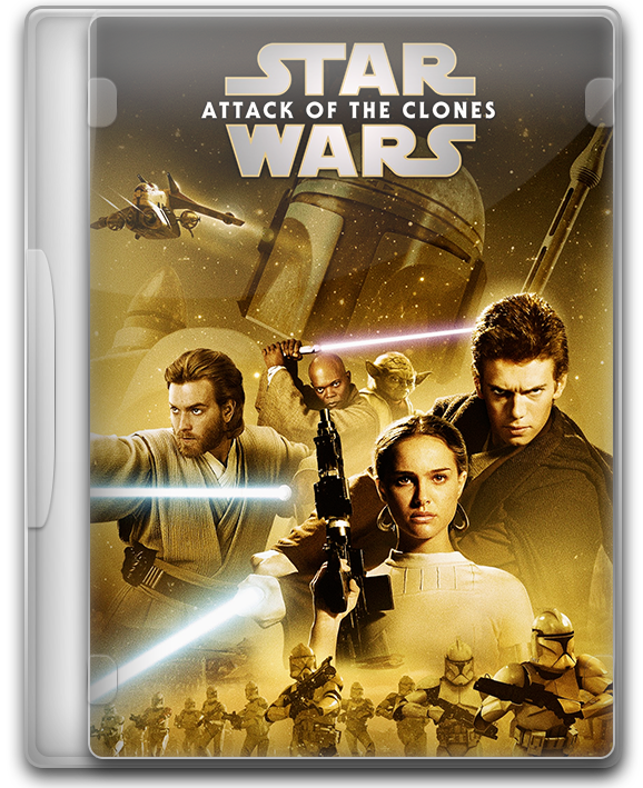 Star Wars: Attack of the Clones (2002) folder icon by FolderIconBoy on DeviantArt