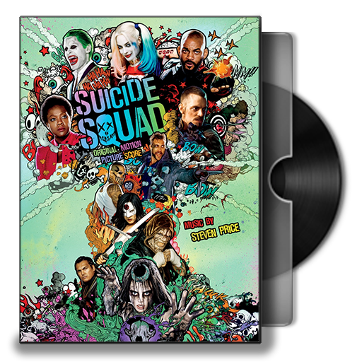 Suicide Squad (2016) Soundtrack folder icon by FolderIconBoy on DeviantArt