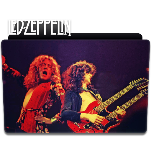 Led Zeppelin folder icon by FolderIconBoy on DeviantArt