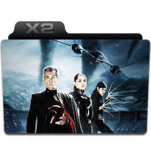 X2: X-Men United (2003) folder icon by FolderIconBoy on DeviantArt