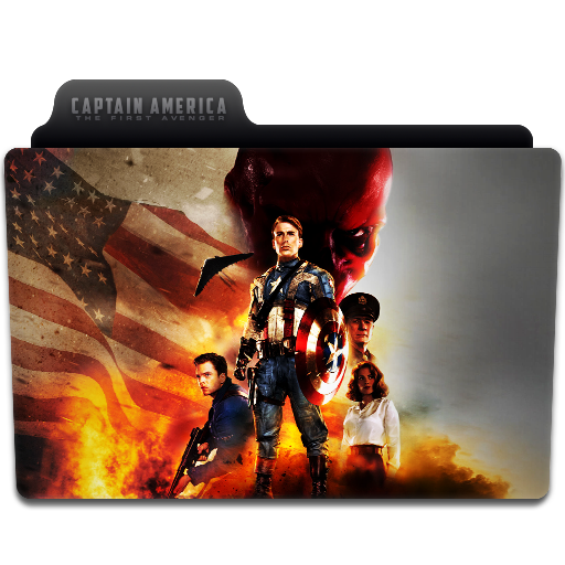 Captain America FIRST AVENGER (2011) folder icon by FolderIconBoy on ...