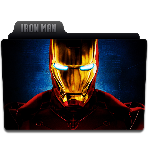 IRON MAN (2008) folder icon v1 by FolderIconBoy on DeviantArt