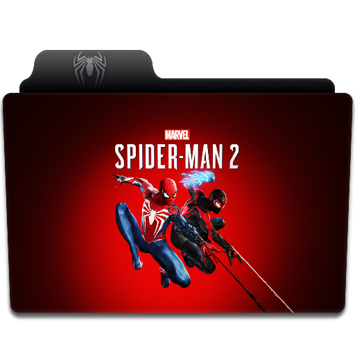 MARVEL's Spider-Man 2 (2023 PS5 Game) folder icon by FolderIconBoy on ...