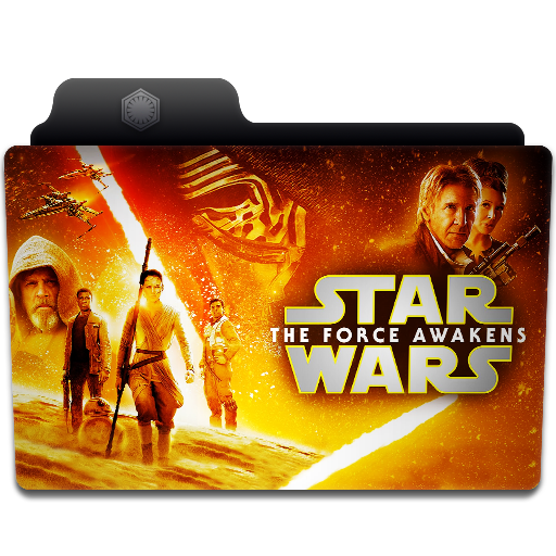 STAR WARS: The Force Awakens (2015) folder icon by FolderIconBoy on ...