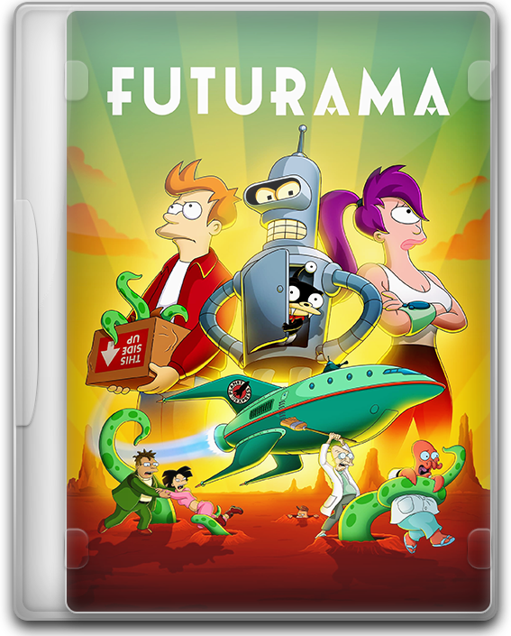 Futurama (1999 TV Series) DVD folder icon by FolderIconBoy on DeviantArt