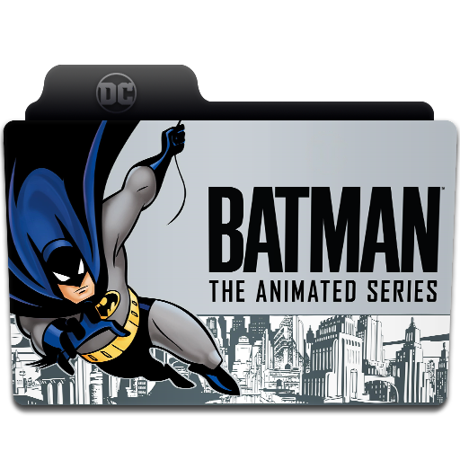 Batman The Animated Series (1992) folder icon v2 by FolderIconBoy on DeviantArt