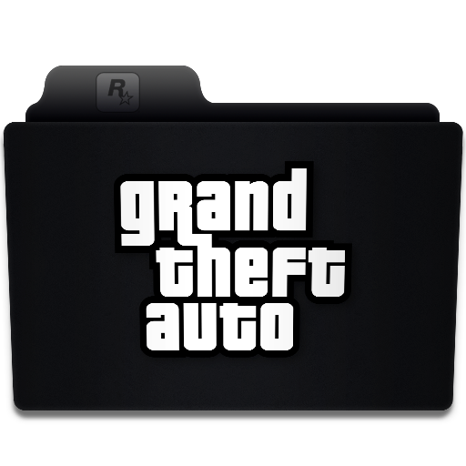Grand Theft Auto Franchise folder icon by FolderIconBoy on DeviantArt