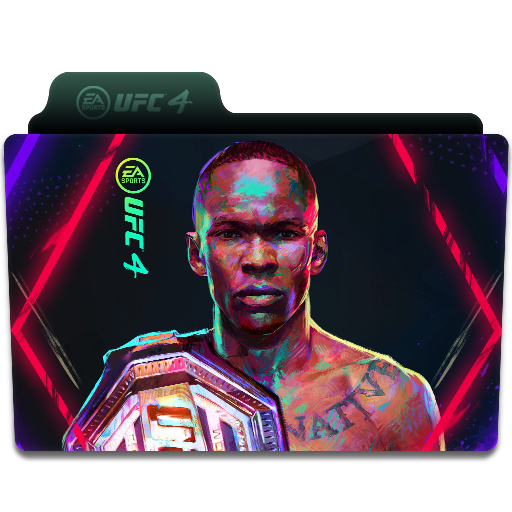UFC 4 (2020) folder icon by FolderIconBoy on DeviantArt