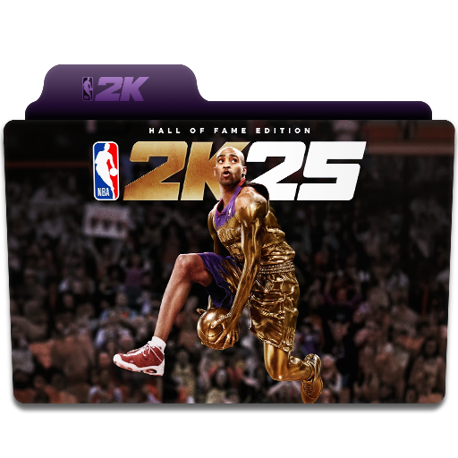 NBA 2K25 (2024) folder icon [Hall of Fame Edition] by FolderIconBoy on ...