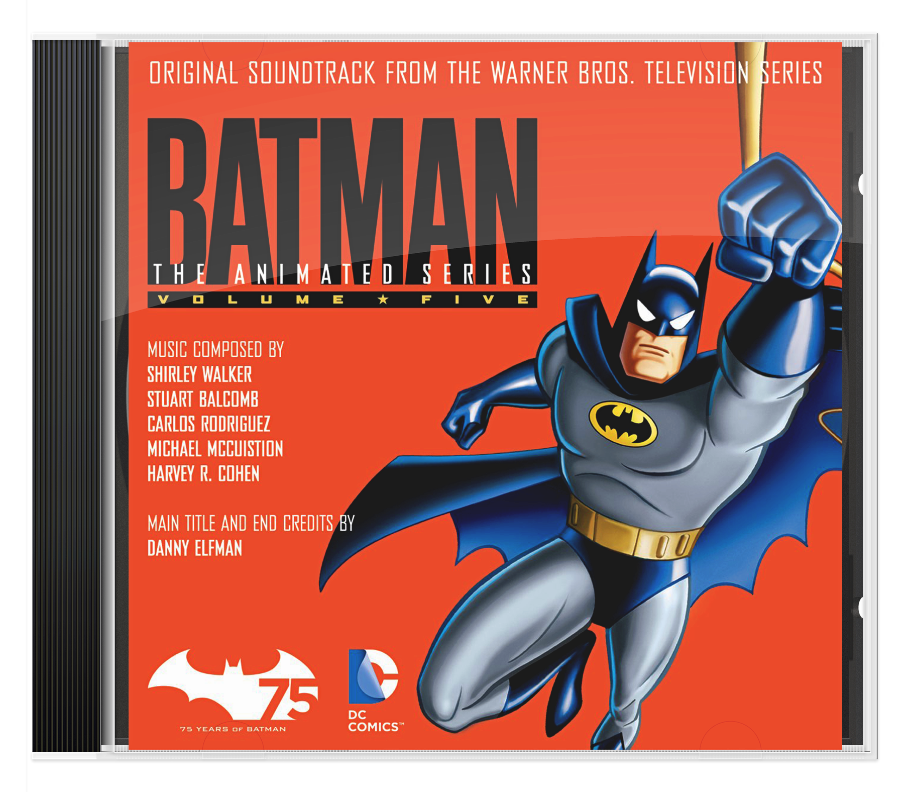 BATMAN TAS (1992) Vol. 5 Soundtrack CD folder icon by FolderIconBoy on ...