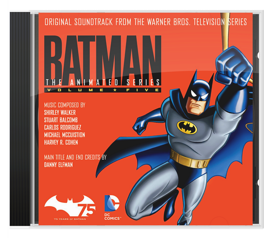 BATMAN TAS (1992) Vol. 5 Soundtrack CD folder icon by FolderIconBoy on DeviantArt