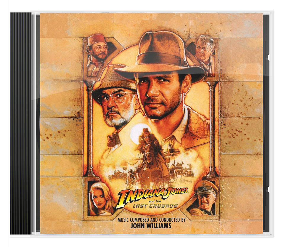 Indiana Jones 3 (1989) Soundtrack CD folder icon by FolderIconBoy on ...