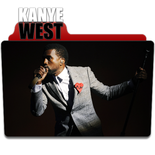 KanYe West folder icon by FolderIconBoy on DeviantArt