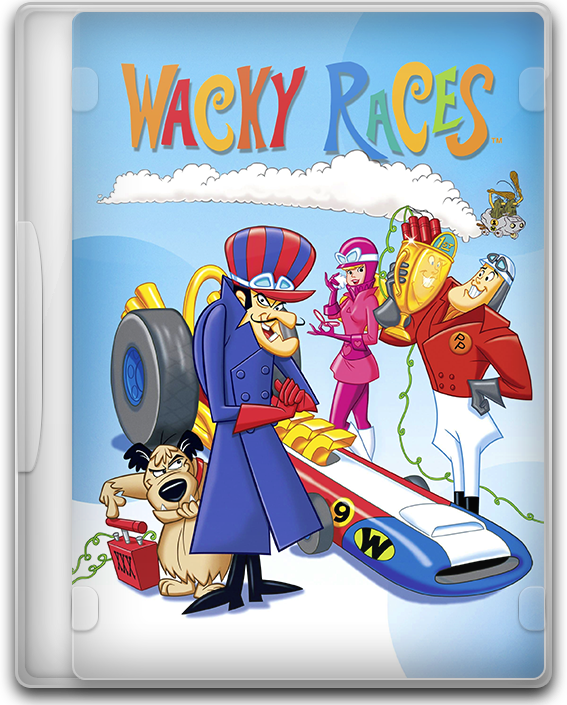 Wacky Races (1968 TV series) DVD folder icon by FolderIconBoy on DeviantArt