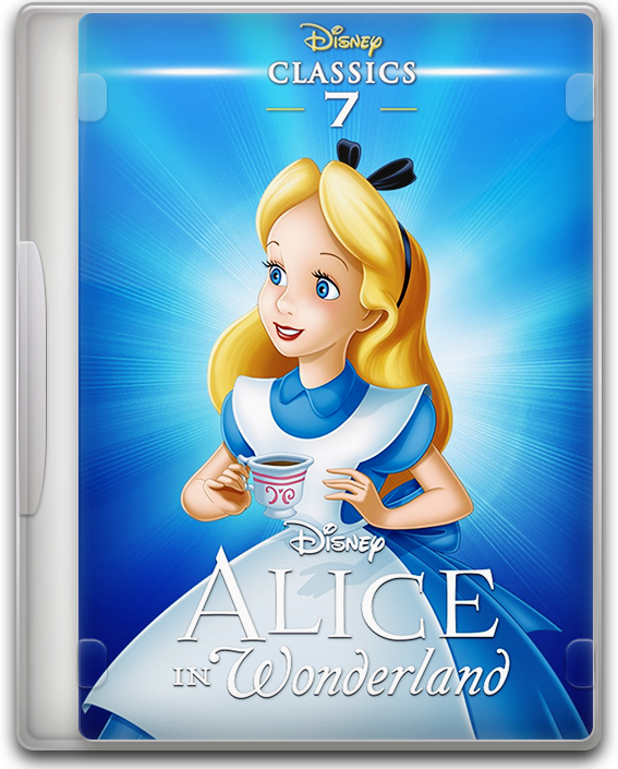Alice in Wonderland (1951) DVD folder icon by FolderIconBoy on DeviantArt