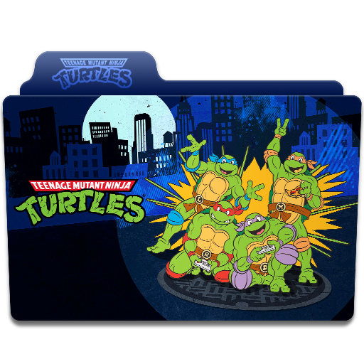 Teenage Mutant Ninja Turtles (1987) folder icon v3 by FolderIconBoy on ...