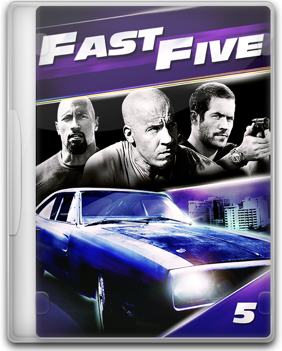 Fast Five (2011) DVD folder icon by FolderIconBoy on DeviantArt