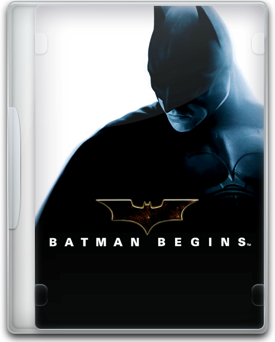 Batman Begins (2005) DVD folder icon v2 by FolderIconBoy on DeviantArt