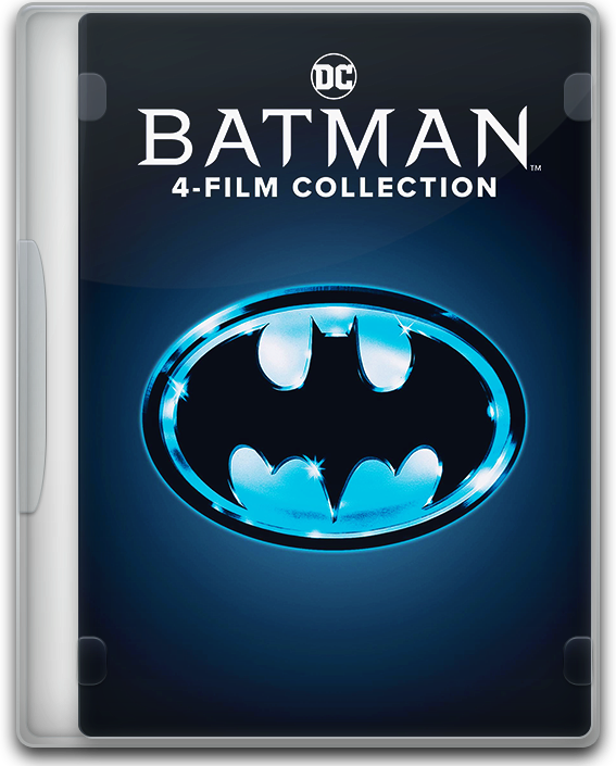 Batman 4-Film Collection DVD folder icon (1989-97) by FolderIconBoy on ...