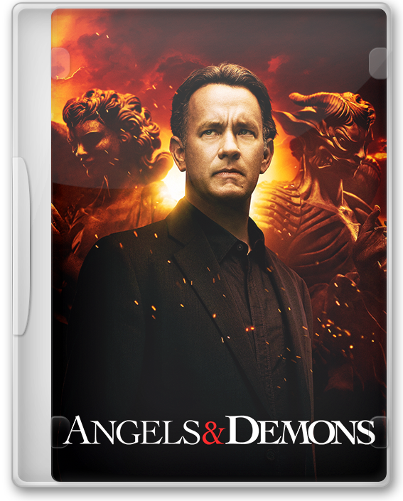 Angels and Demons (2009) DVD folder icon v1 by FolderIconBoy on DeviantArt