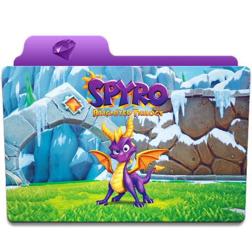 Spyro: Reignited Trilogy (2018) folder icon by FolderIconBoy on DeviantArt
