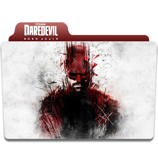 Daredevil: Born Again (2025) folder icon v4 by FolderIconBoy on DeviantArt