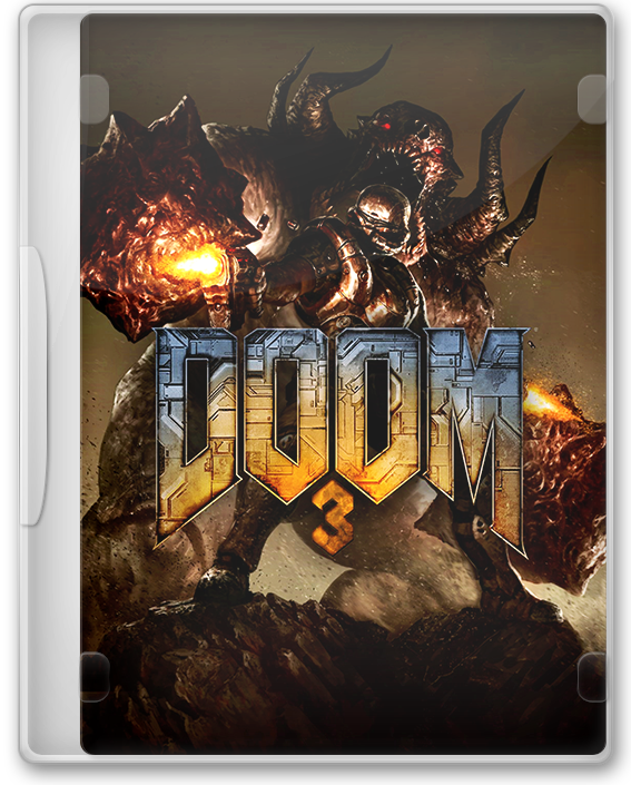 DOOM 3 (2004) folder icon by FolderIconBoy on DeviantArt