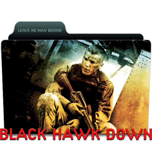 Black Hawk Down (2001) folder icon v2 by FolderIconBoy on DeviantArt