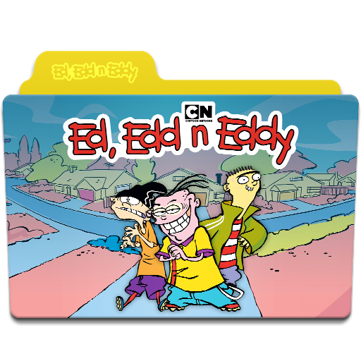 Ed, Edd n Eddy (TV Series 1999-2008) folder icon 3 by FolderIconBoy on ...
