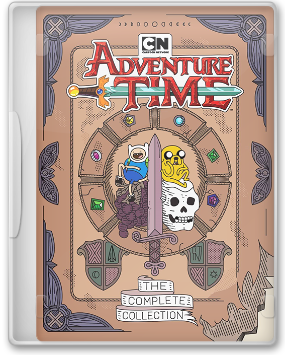 Adventure Time (2010-2018 Series) DVD folder icon by FolderIconBoy on ...
