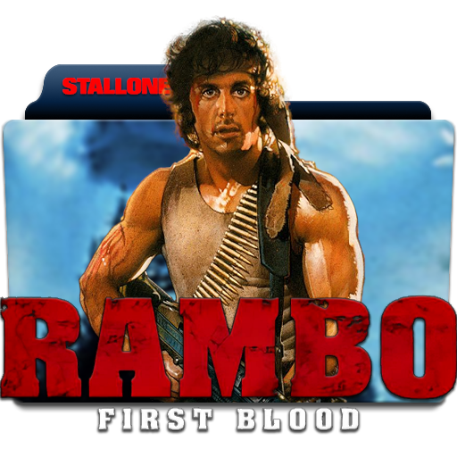 RAMBO First Blood (1982) folder icon by FolderIconBoy on DeviantArt