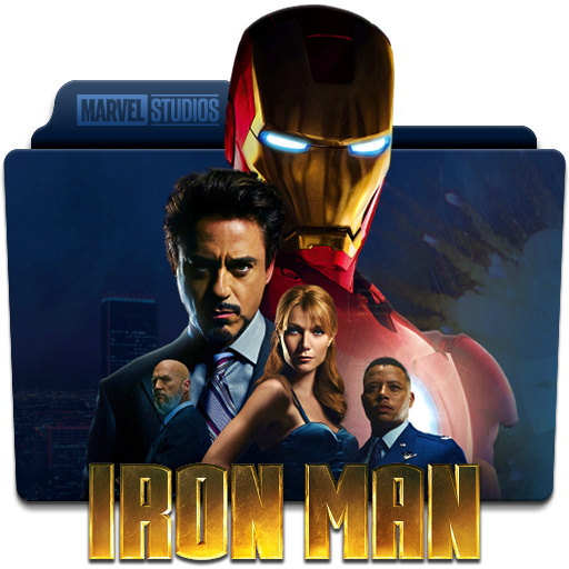 IRON MAN (2008) folder icon v3 by FolderIconBoy on DeviantArt