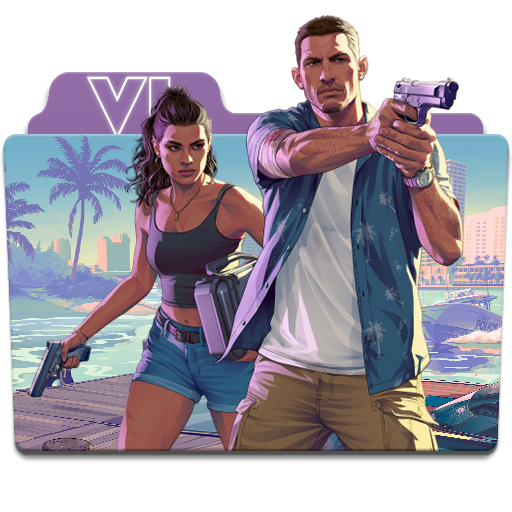 Grand Theft Auto 6 VI (2026) folder icon by FolderIconBoy on DeviantArt