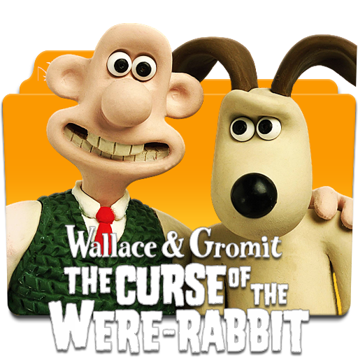 The Curse of the Were-Rabbit (2005) folder icon v2 by FolderIconBoy on ...
