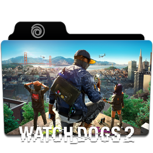 WATCH DOGS 2 (2016) folder icon by FolderIconBoy on DeviantArt