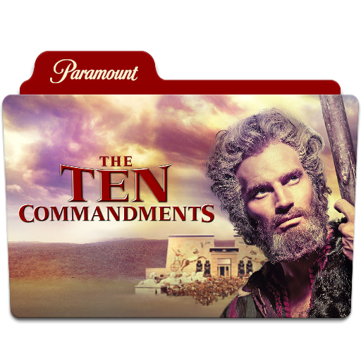 The Ten Commandments (1956) folder icon by FolderIconBoy on DeviantArt