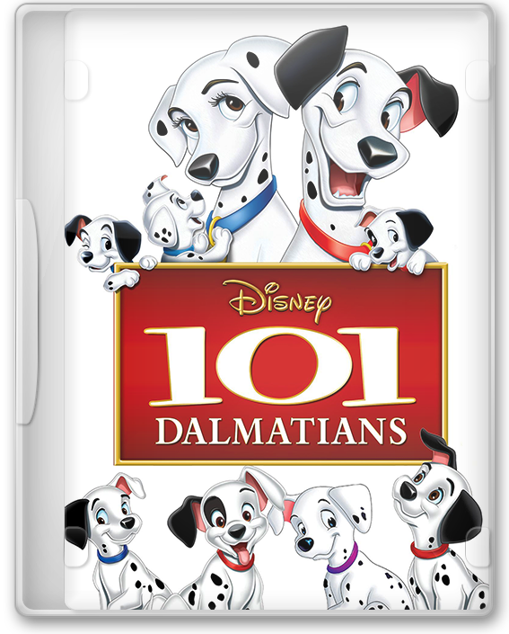 101 Dalmatians (1961) DVD folder icon v2 by FolderIconBoy on DeviantArt