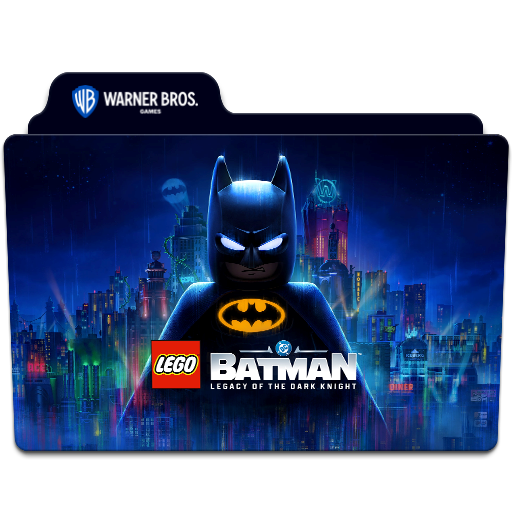 LEGO Batman: Legacy of the Dark Knight folder icon by FolderIconBoy on ...