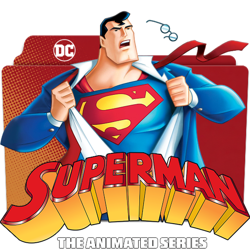 Superman The Animated Series (1996) folder icon v5 by FolderIconBoy on ...