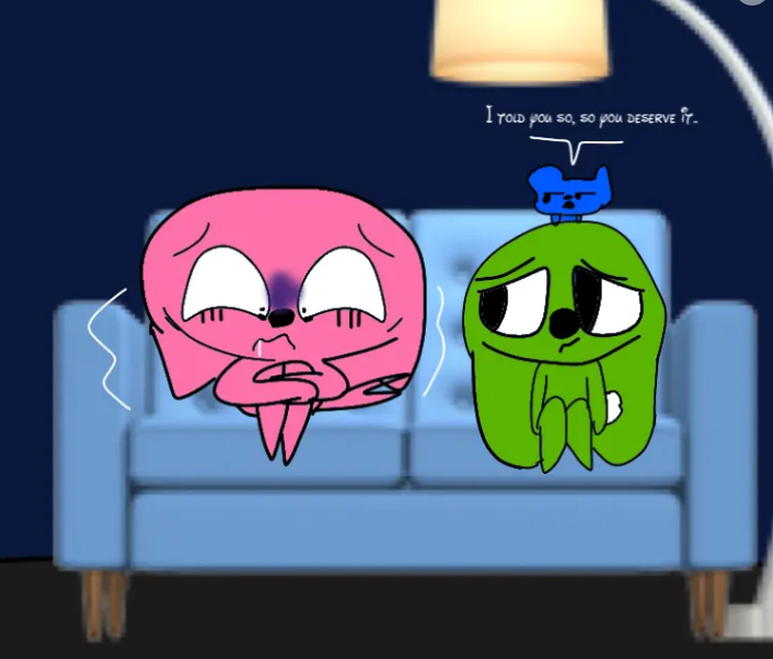 HAYY's Haunted Halloween aftermath in my AU by LovFawn on DeviantArt