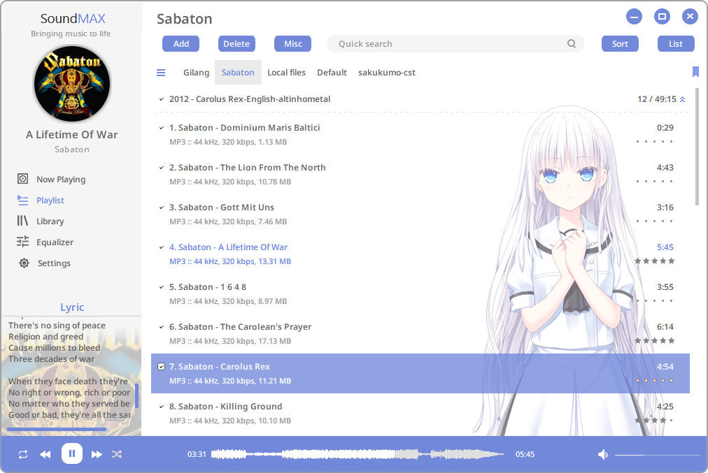 SoundMax AIMP Project File by Desonime on DeviantArt