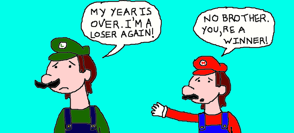 Year of Luigi over by Genie92 on DeviantArt