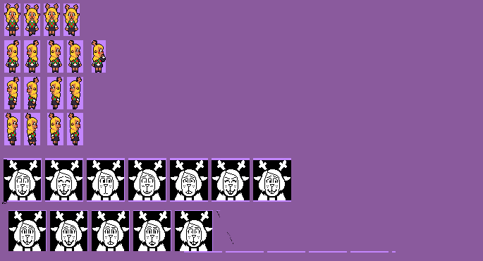 old noelle sprites sheet by Sdon3 on DeviantArt