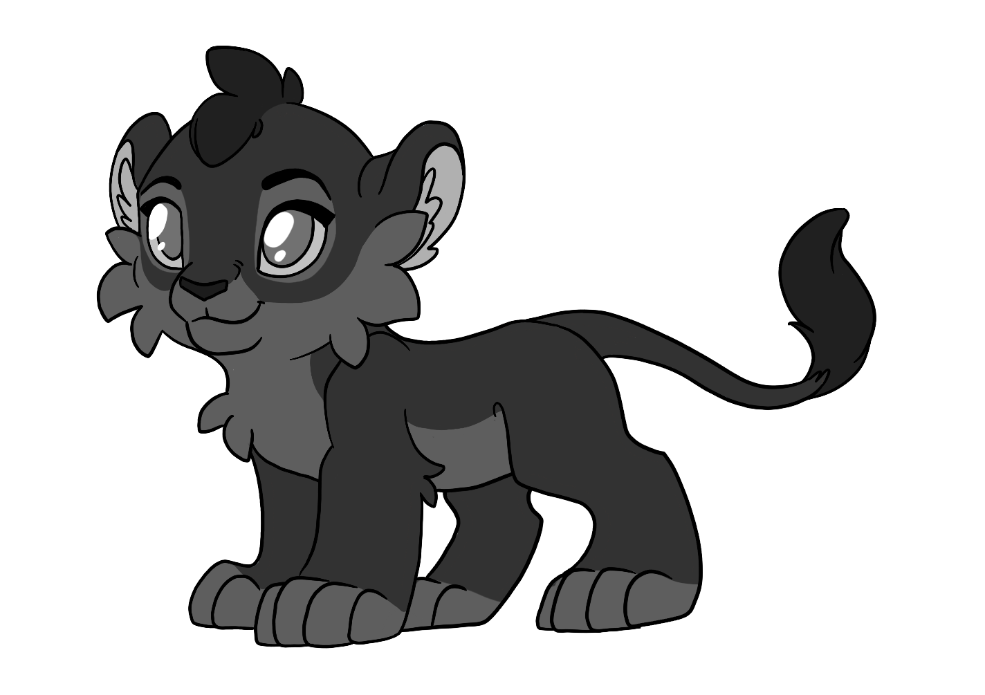 Cub line art psd only by Alpha-Wolfeh on DeviantArt